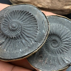 Shaligram Pendent Saligram Stone Spiritual Religious - Etsy