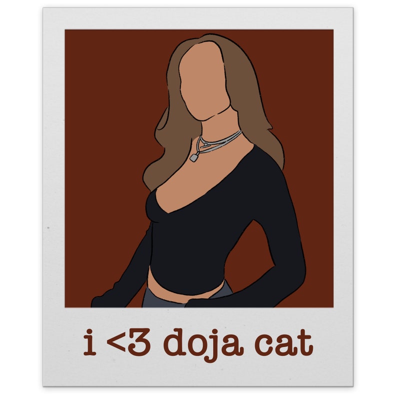 I 3 Doja Cat Sticker - Etsy