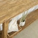 Reclaimed Wood Console With Compartment - Etsy