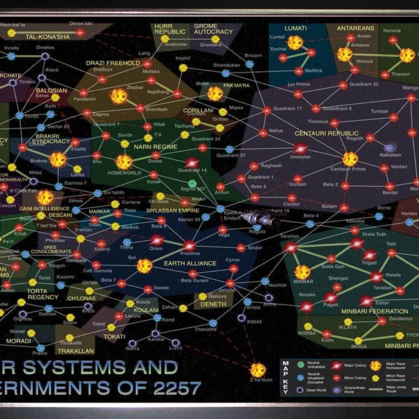 Babylon 5 Poster - Etsy