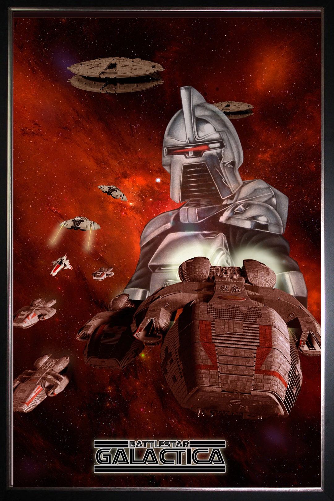5 X Battlestar Galactica Posters Five Digital Posters TV - Etsy