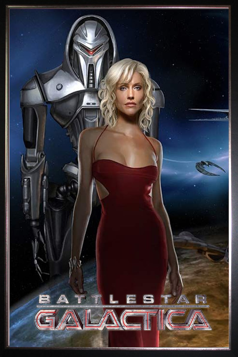 5 X Battlestar Galactica Posters Five Digital Posters TV - Etsy