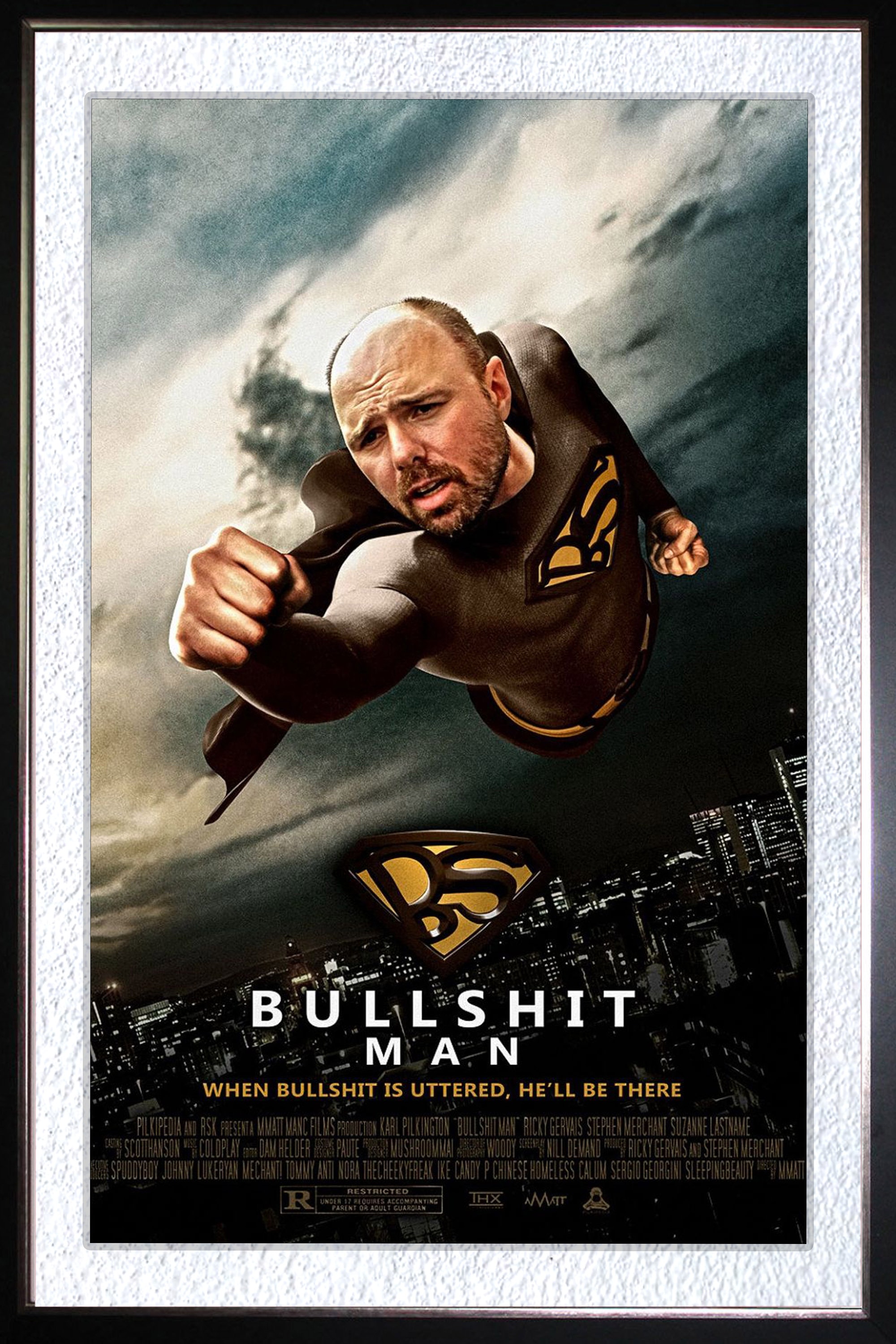 Bullshit Man Poster