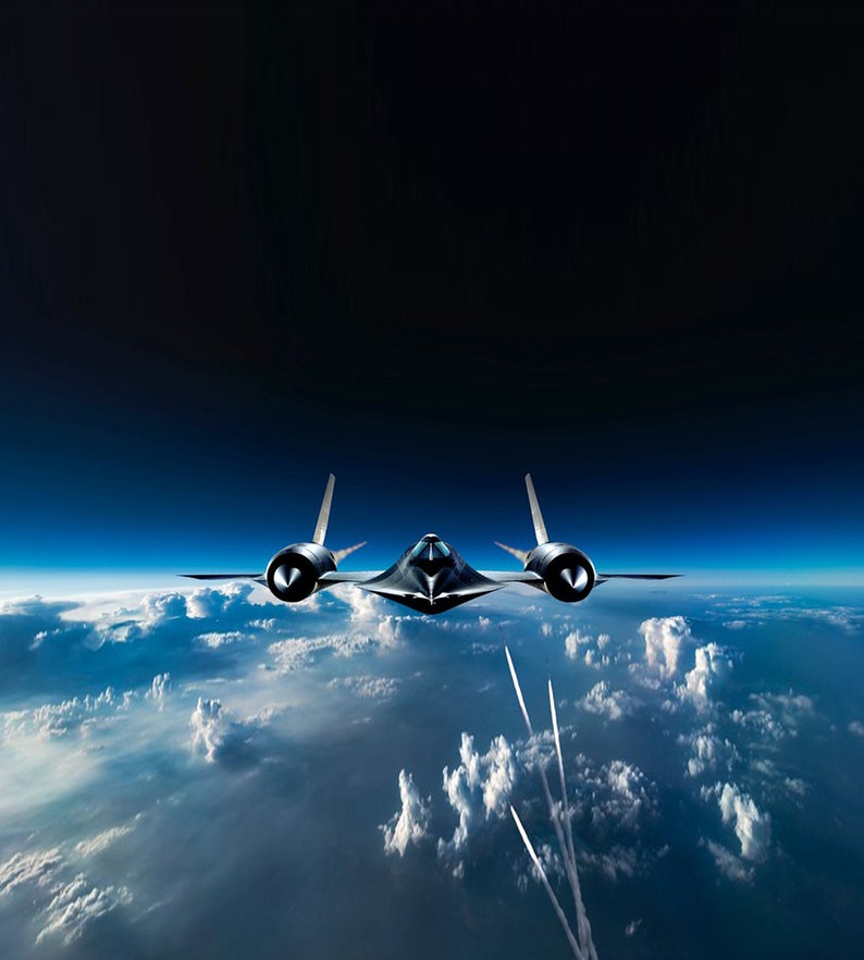 Lockheed SR-71 Blackbird Poster Military Aircraft - Etsy