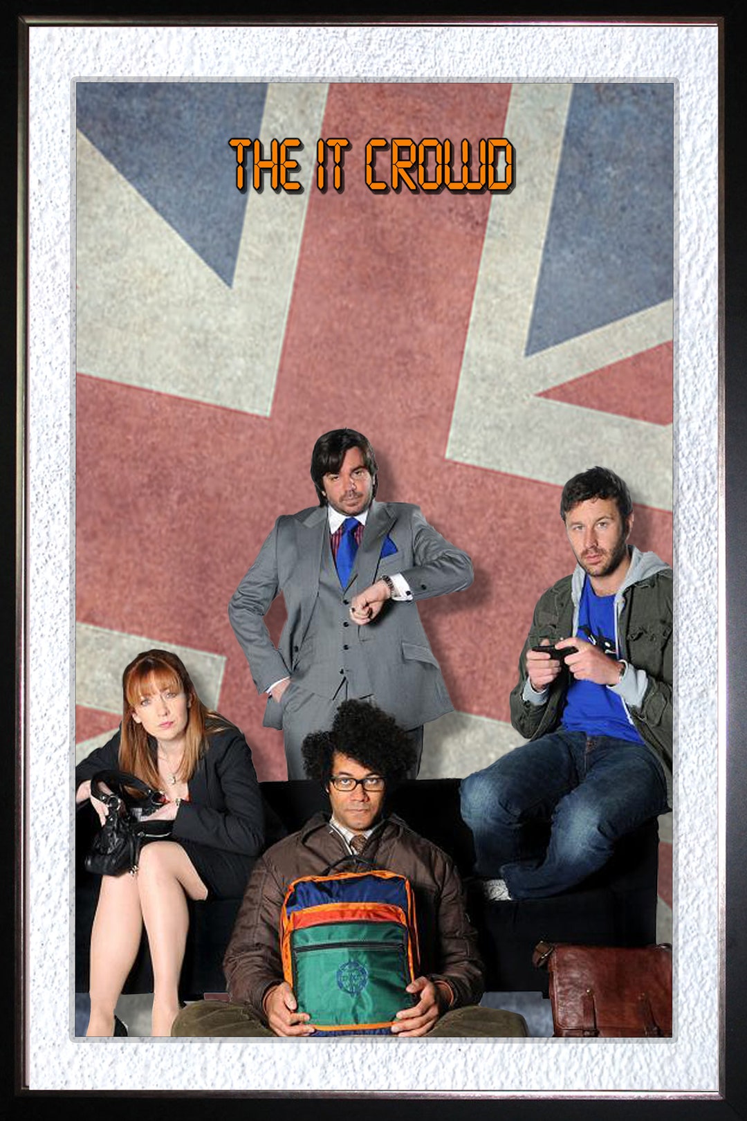 5 X the IT Crowd Posters Five Unique Digital Designs Roy - Etsy