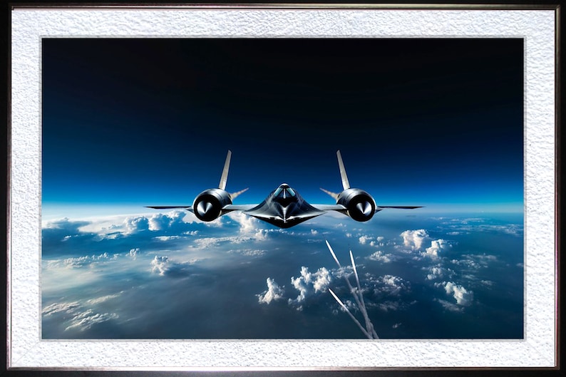 Lockheed SR-71 Blackbird Poster Military Aircraft - Etsy