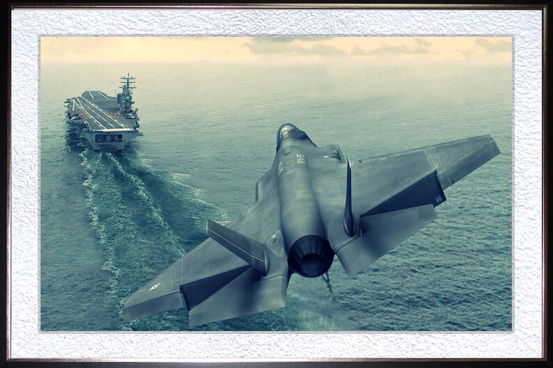 The F-35 Lightning II Jet Poster Military Aircraft Stealth - Etsy
