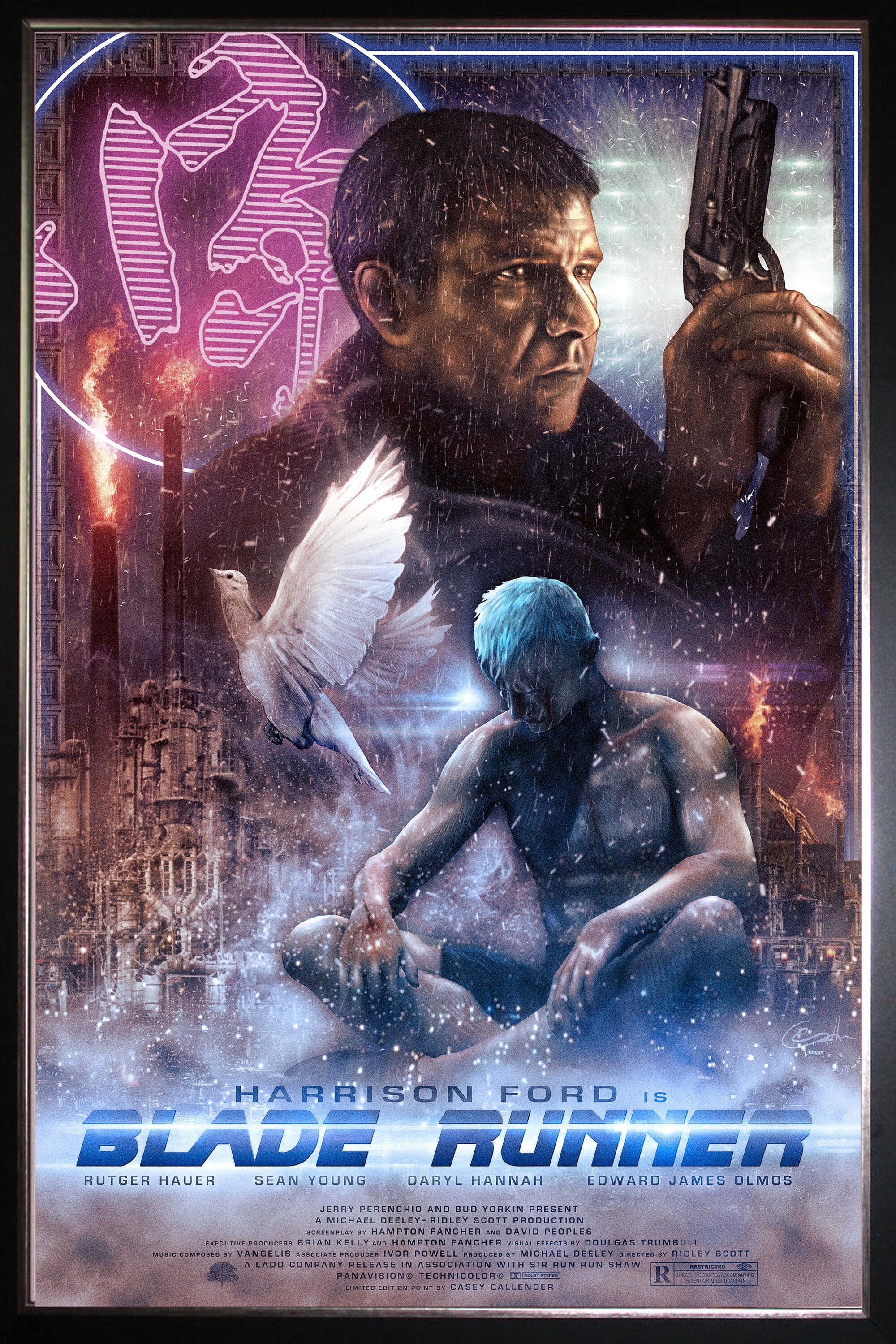 5 X Blade Runner Posters Five Unique Digital Poster Designs - Etsy