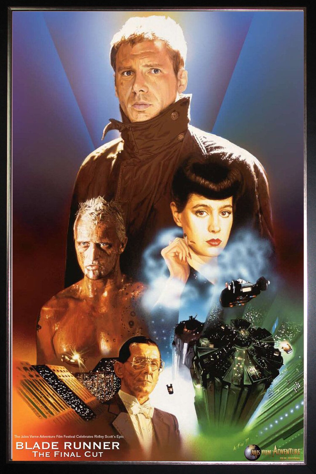 5 X Blade Runner Posters Five Digital Poster Designs - Etsy