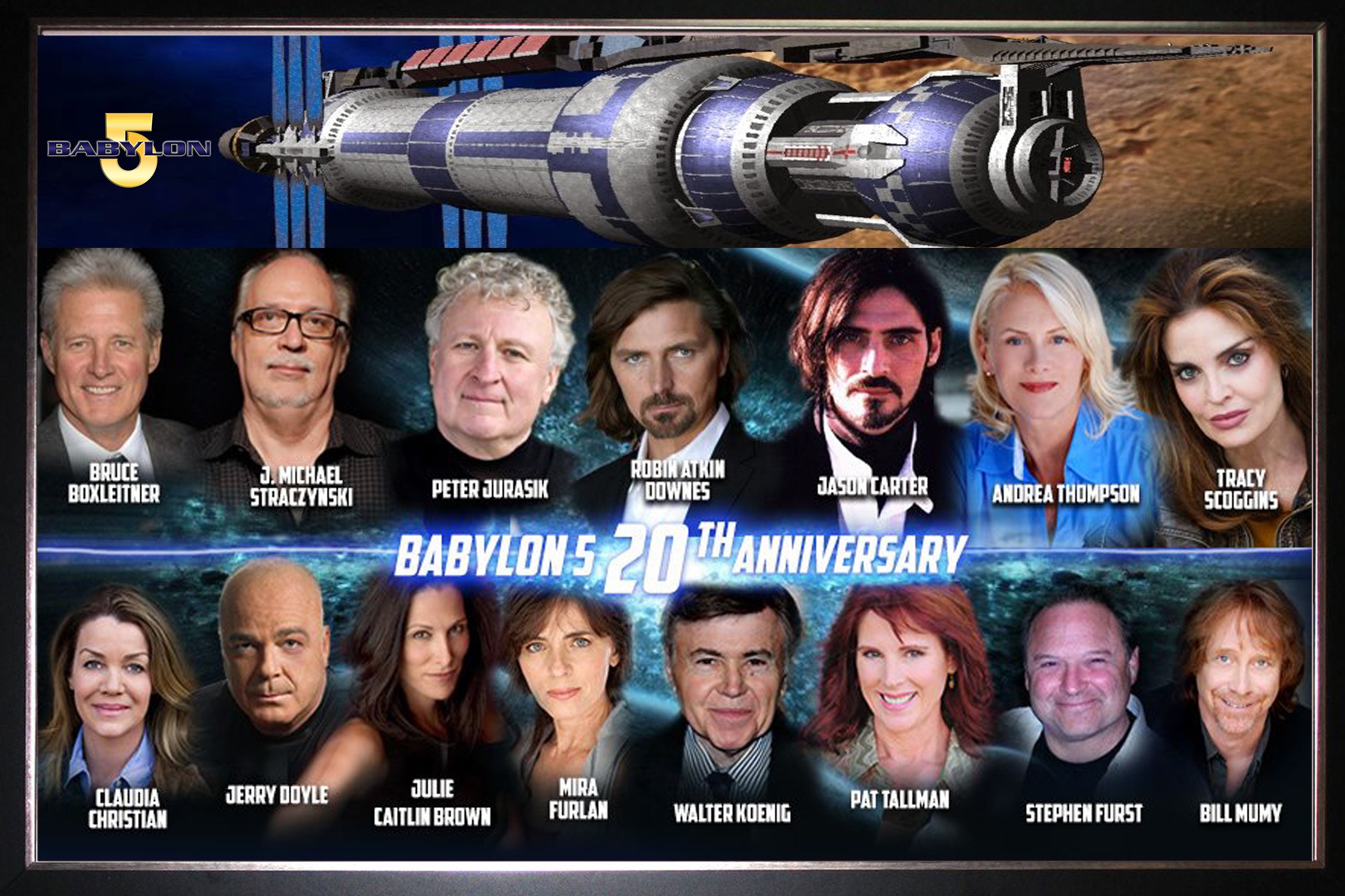 5 X Babylon 5 Poster Bundle Five Unique Digital Posters TV - Etsy UK