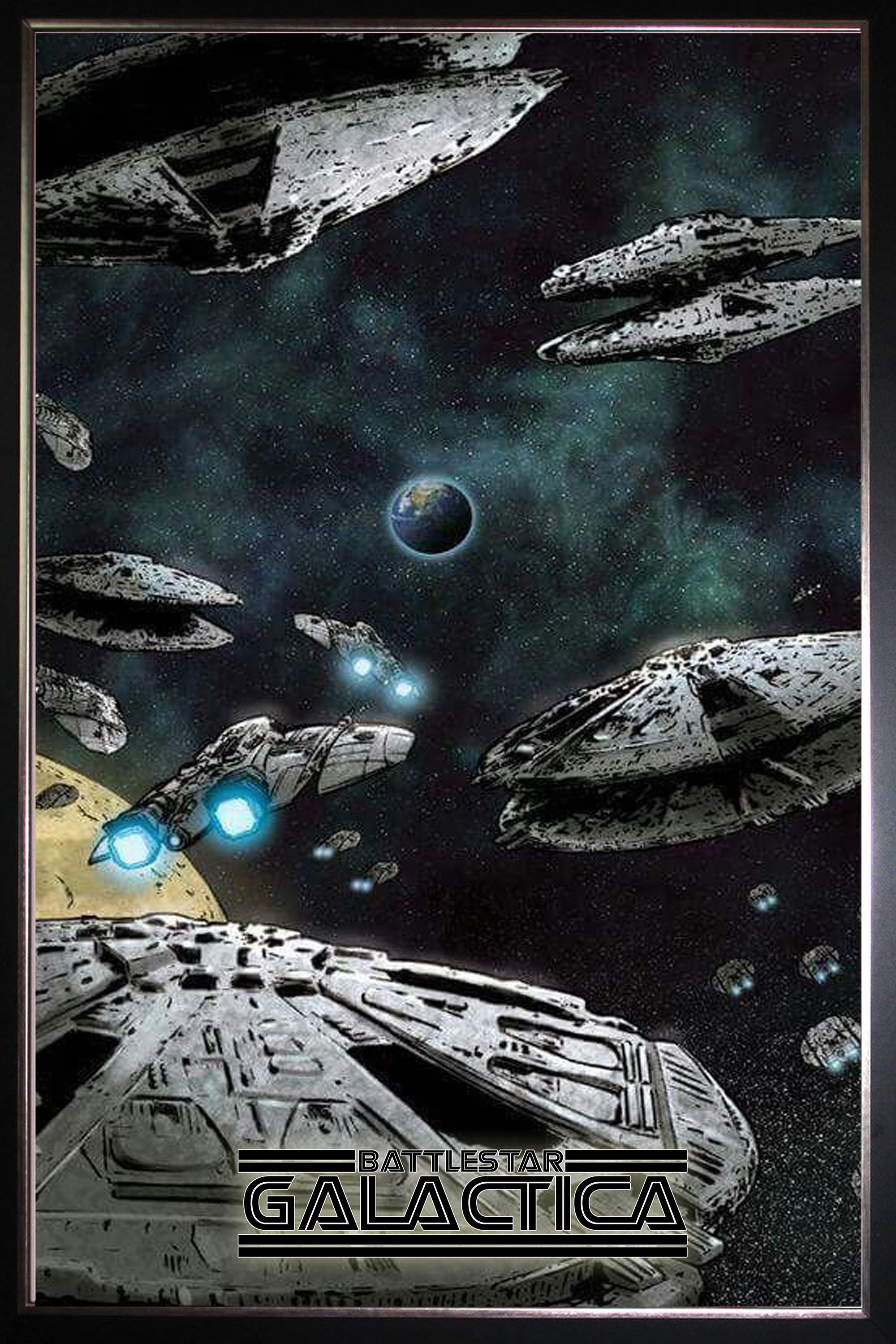 5 X Battlestar Galactica Posters Five Digital Posters TV - Etsy