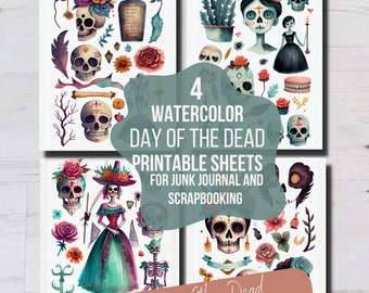 Digital Download Printable Dia De Los Muertos Paper (Download Now) - Etsy