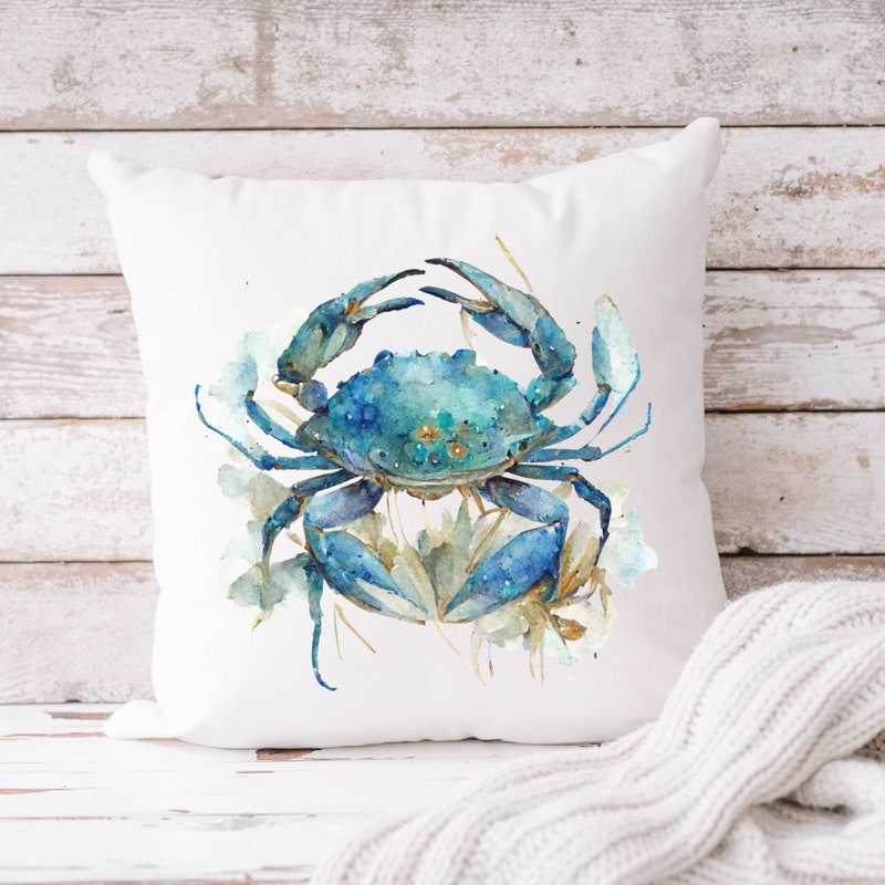 Crab Pillow - Etsy