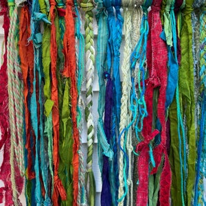 Bohemian Hippie Style Yarn Wall Hanging Yarn Tapestry Yarn Wall Art ...