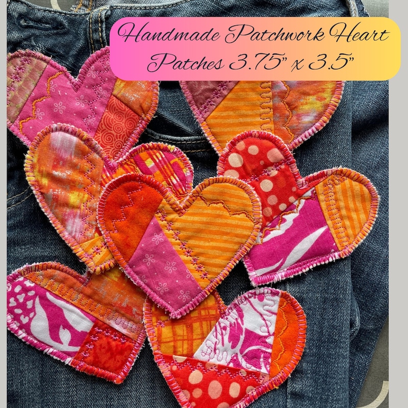 Heart Patch - Etsy