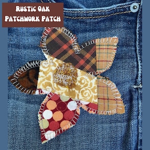 BOHO FLOWER Fabric Patchwork PATCH Yellow Boho Hippy Flower - Etsy