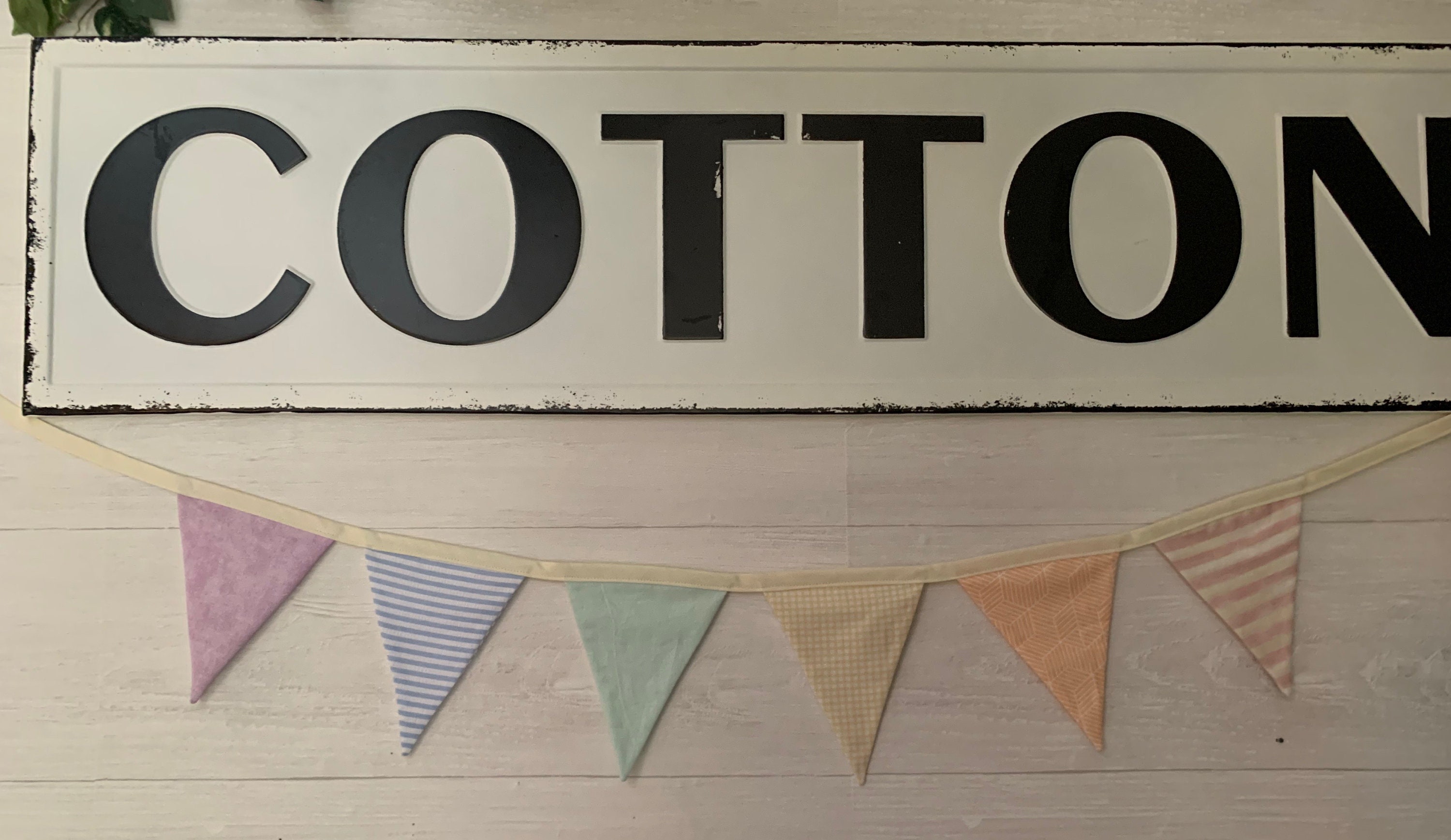 Pastel Rainbow Colors Bunting Flag Banner Pennant Flag - Etsy