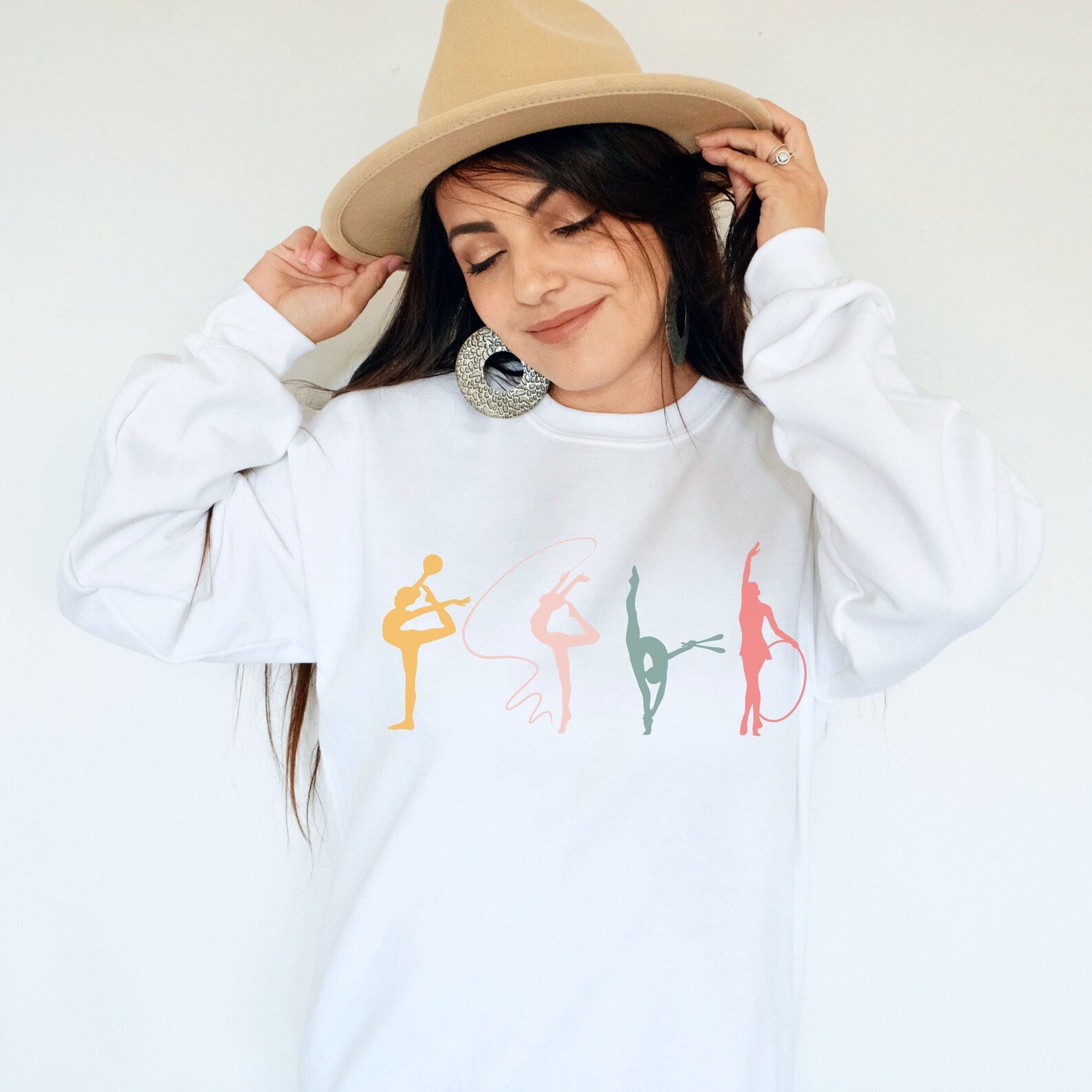 Rhythmic Gymnastics Sweatshirt, Rhythmic Gymnast Gifts, Cute Shirt for ...