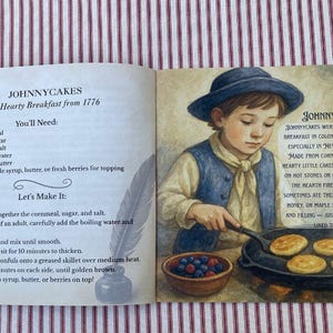 Colonial Recipes for Kids Book, Fun Early American Recipes Stories and ...