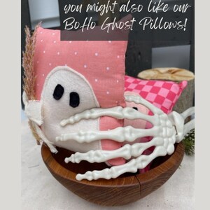 Boho Whimsical Ghost Garland, Cute Ghost Banner, Halloween Ghost Decor ...