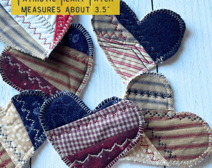 BOHO FLOWER Fabric Patchwork PATCH Country Hippie Flower Patches ...