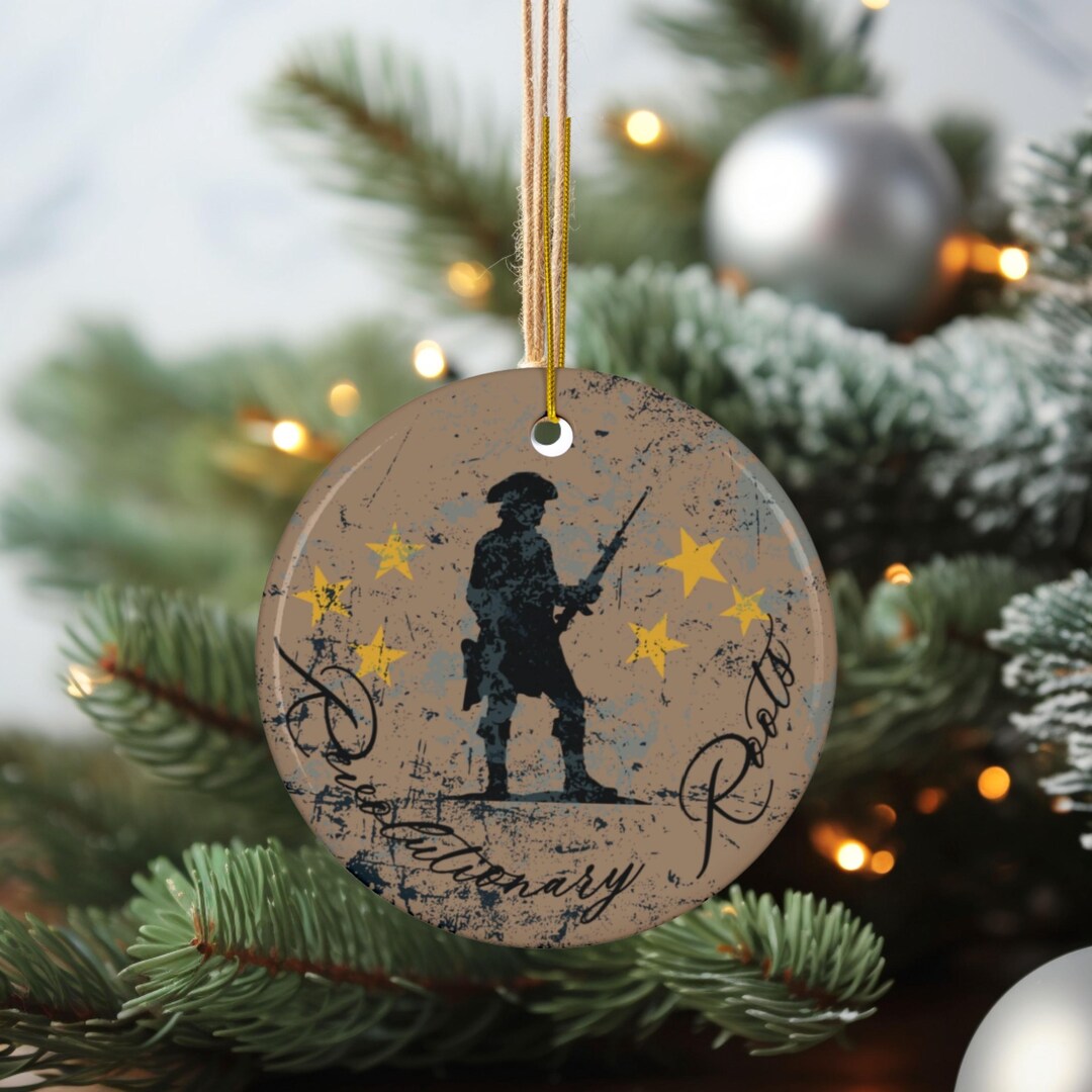 Colonial Patriotic Revolutionary War Soldier Ornament Colonial Soldier ...