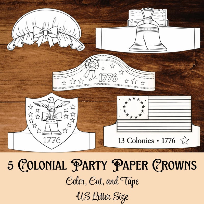 Colonial Day Decor - Etsy