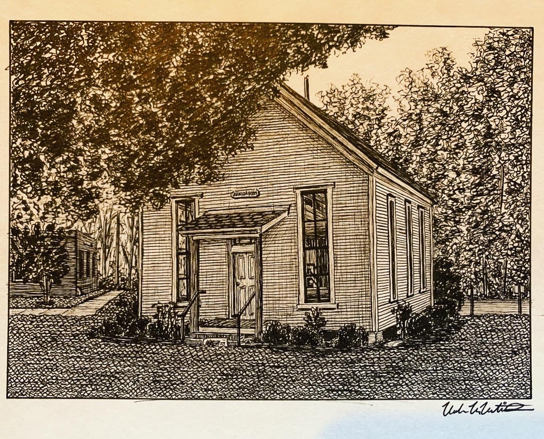 PRINT Drawing of Webb School Tennessee Bell Buckle - Etsy