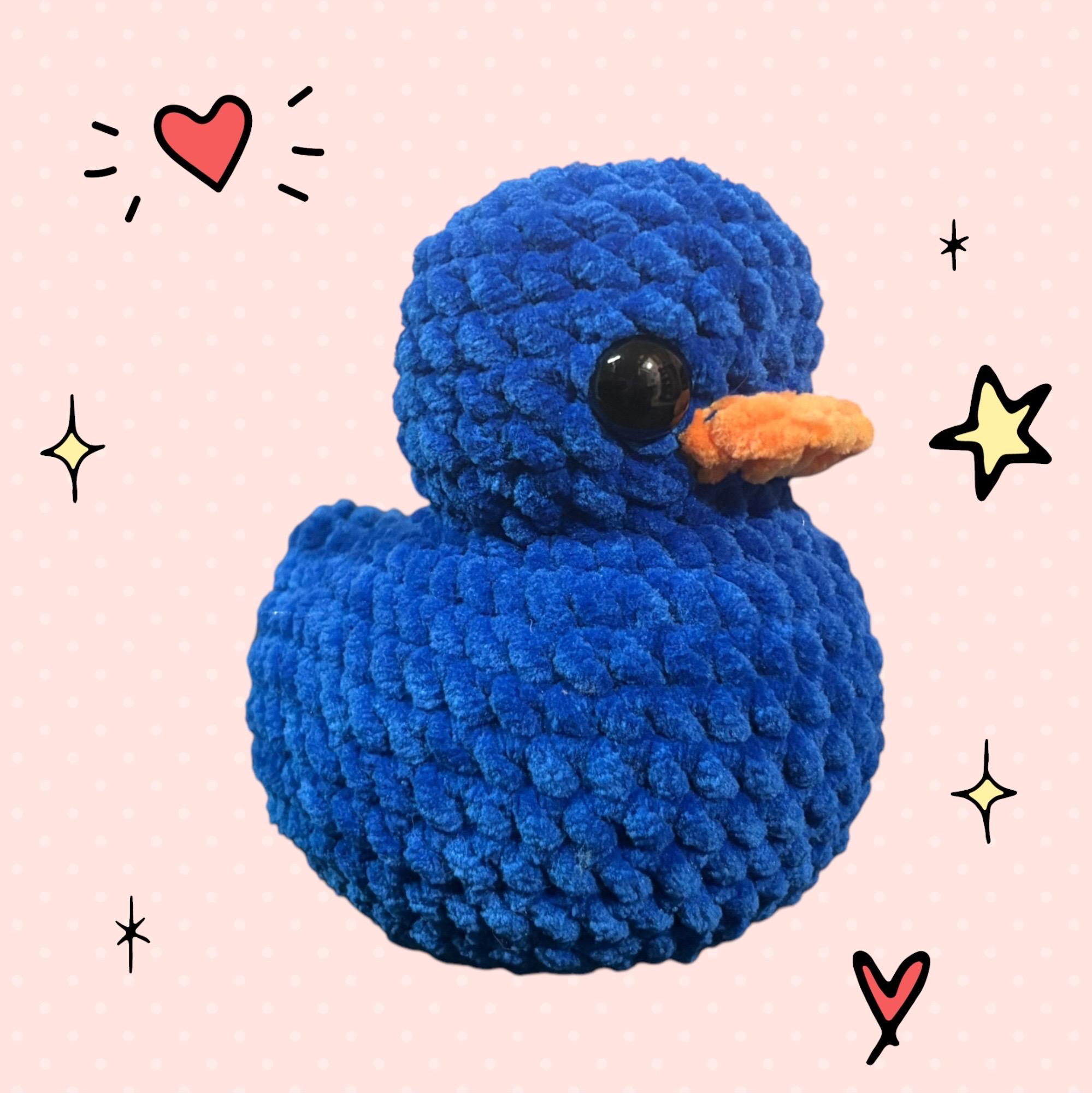 Rubber Duck Crochet Plush - Etsy
