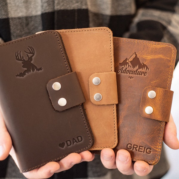 Leather Notepad - Etsy