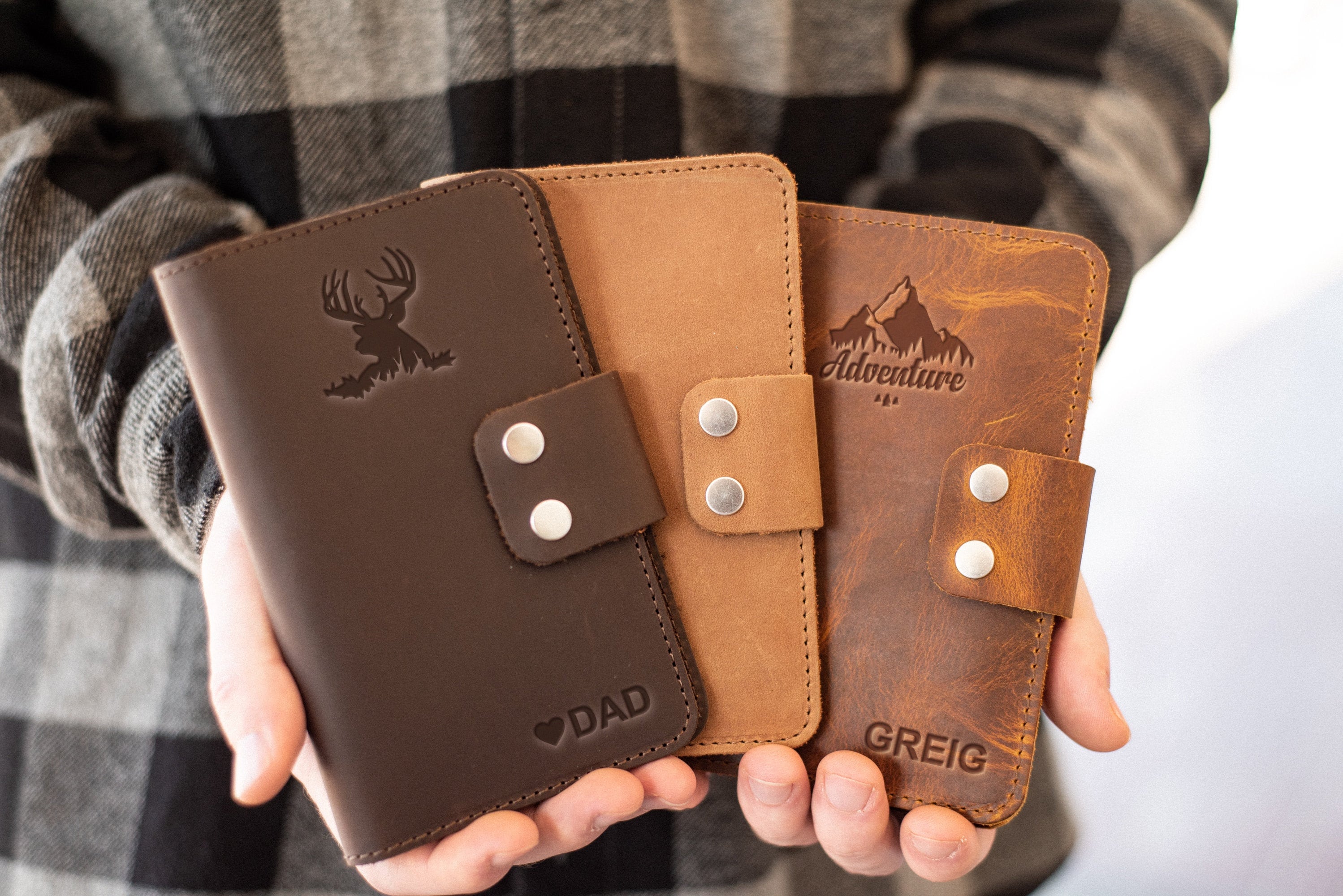 Leather Field Notes Wallet Leather Notepad Wallet Leather - Etsy UK