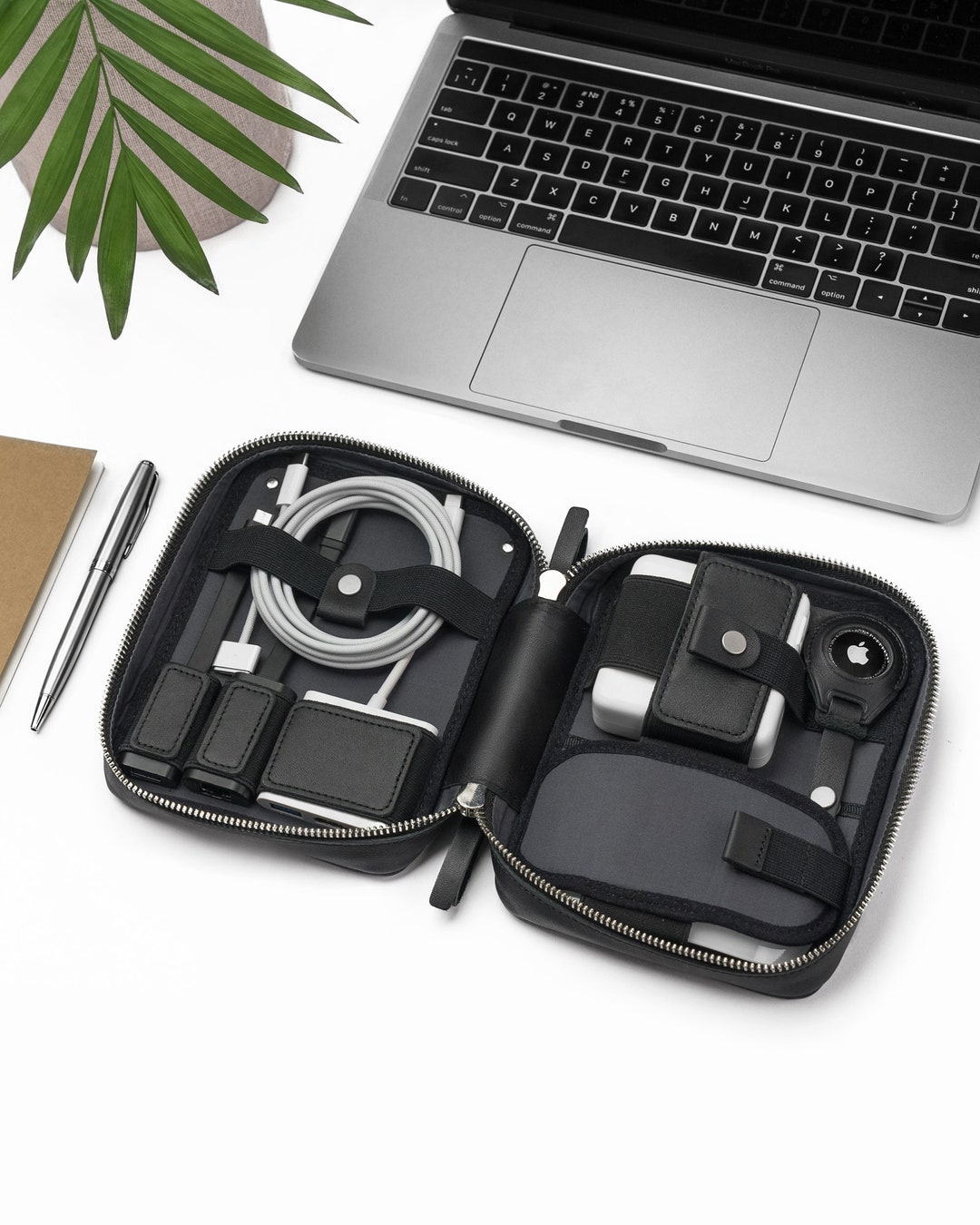 Electronics Organizer Bag Portable Travel Accessories Case for Chargers ...