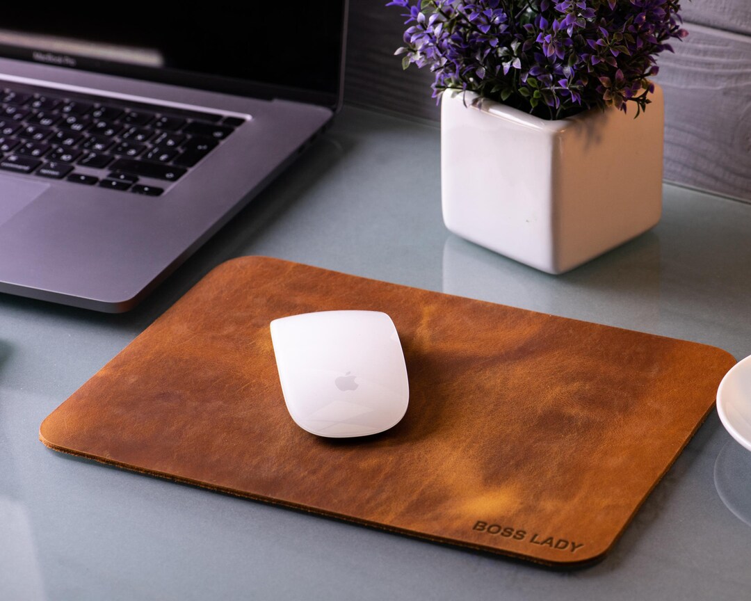 Office Mouse Pad, Cute Desk Laptop Mouse Pad, Personalized Hand Crafted ...