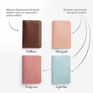 Field Notes Cover Personalized, Leather Journal Cover Embossed ...