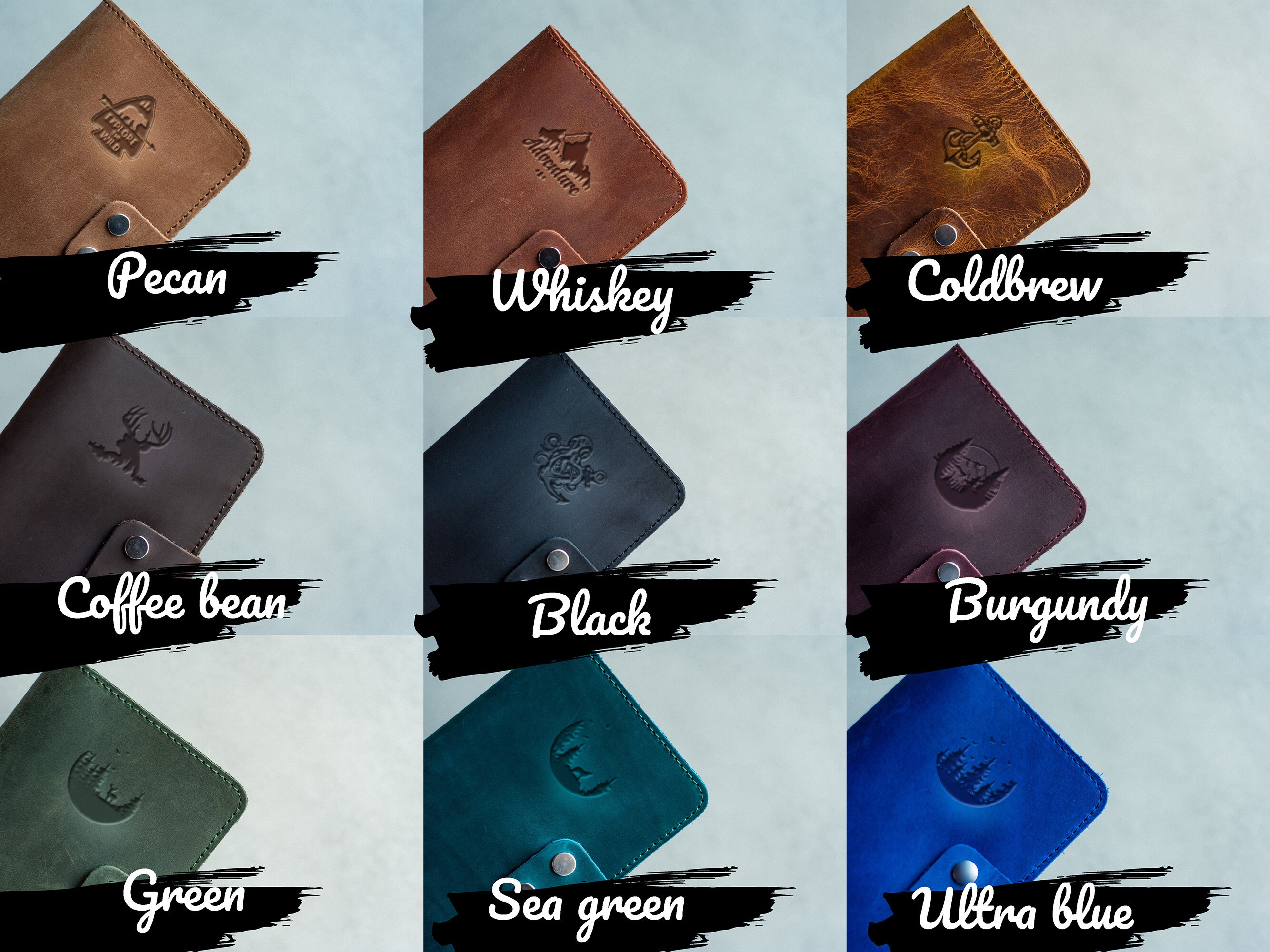 Leather Field Notes wallet Leather notepad wallet Leather | Etsy