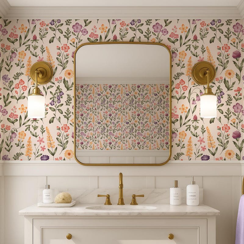 Library Wallpaper - Etsy