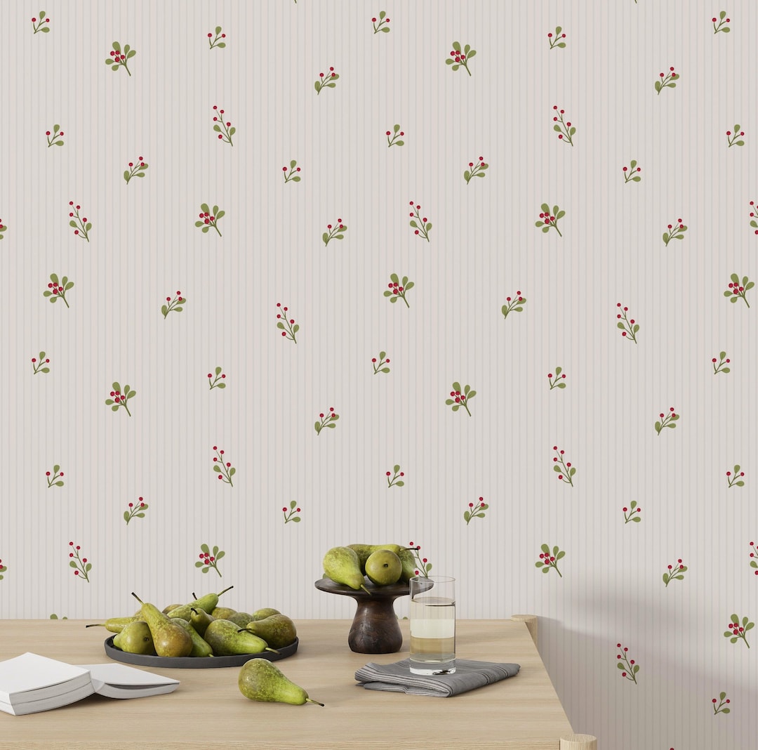 Victorian Striped Wallpaper, Floral Victorian Vintage Wallpaper for ...