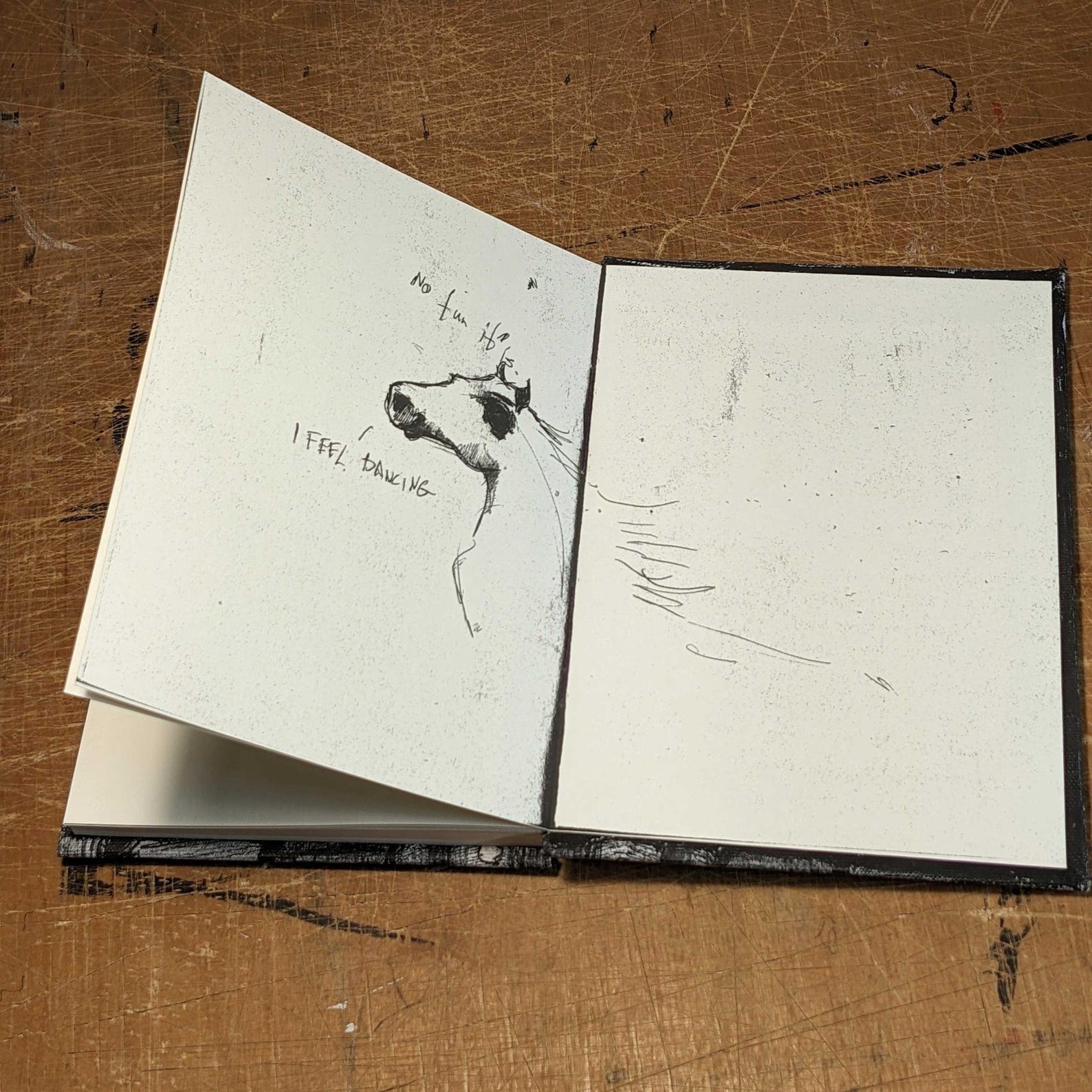 Cute Illustrated Notebook, Original Art Journal, Unique Gift for Writer ...