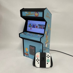 Nintendo Switch Stand Simpson Arcade Cabinet With Storage for Original ...