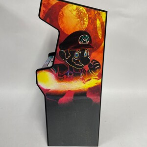 Mario Nintendo Switch Stand Arcade Cabinet With Backlit Marquee and ...