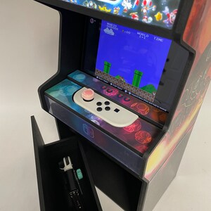 Mario Nintendo Switch Stand Arcade Cabinet With Backlit Marquee and ...