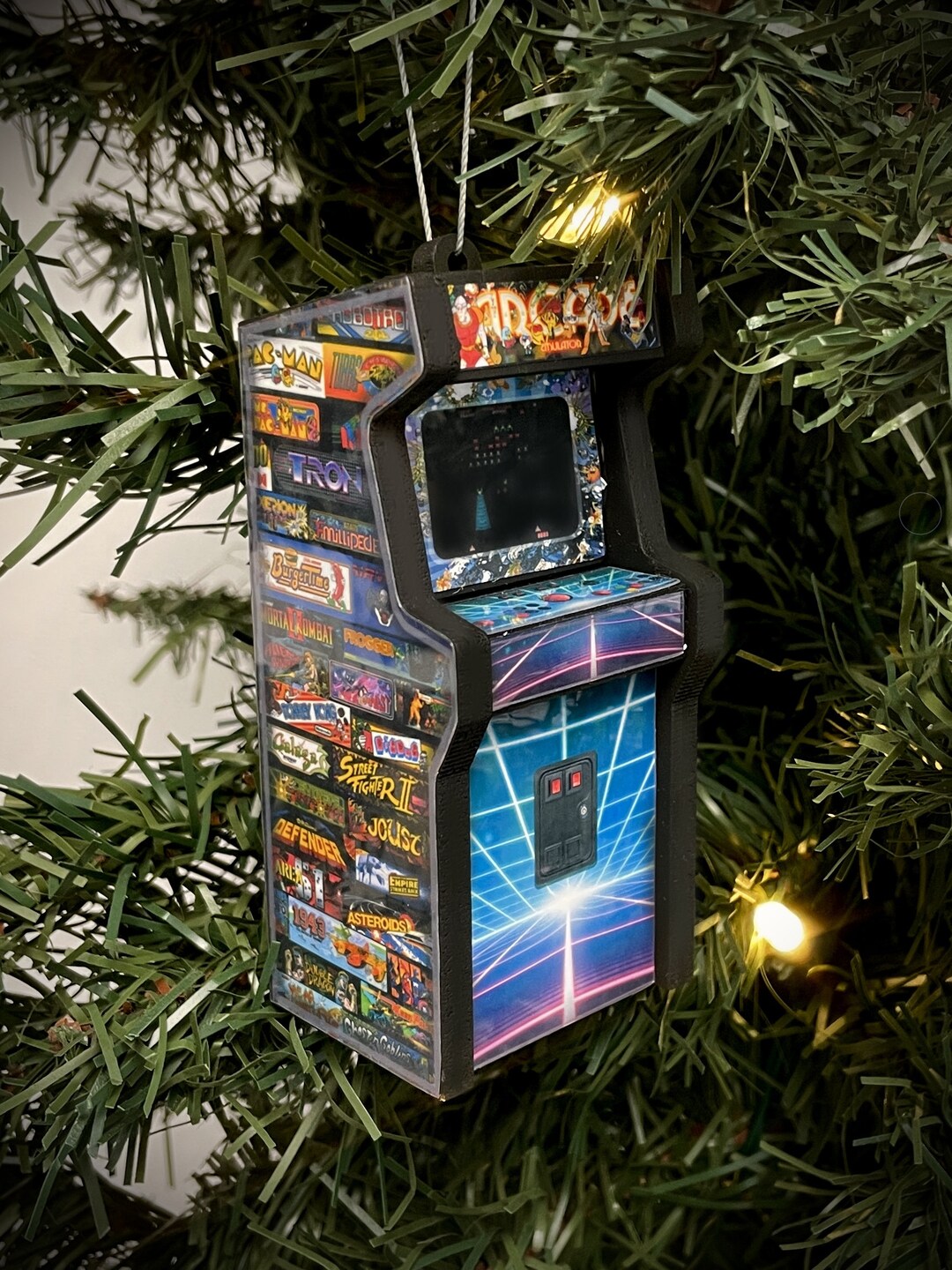 Christmas Ornament Arcade, Mini Arcade, Unique Stocking Stuffer ...