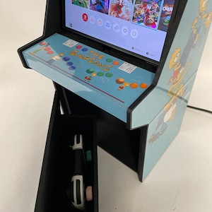 Nintendo Switch Stand Simpson Arcade Cabinet With Storage for Original ...