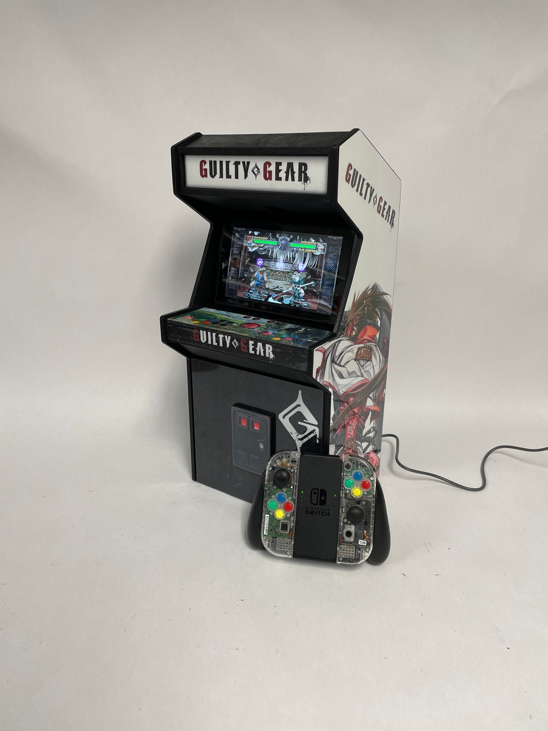 Nintendo Switch Stand Guilty Gear Sol Badguy Retro Arcade Cabinet With ...