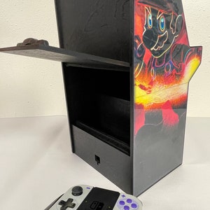 Nintendo Switch Stand Retro Arcade Cabinet With Storage for Original ...