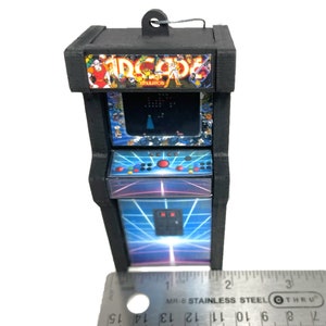 Mini Arcade Replicas Cake Topper Unique Gift Christmas Ornament Diorama ...