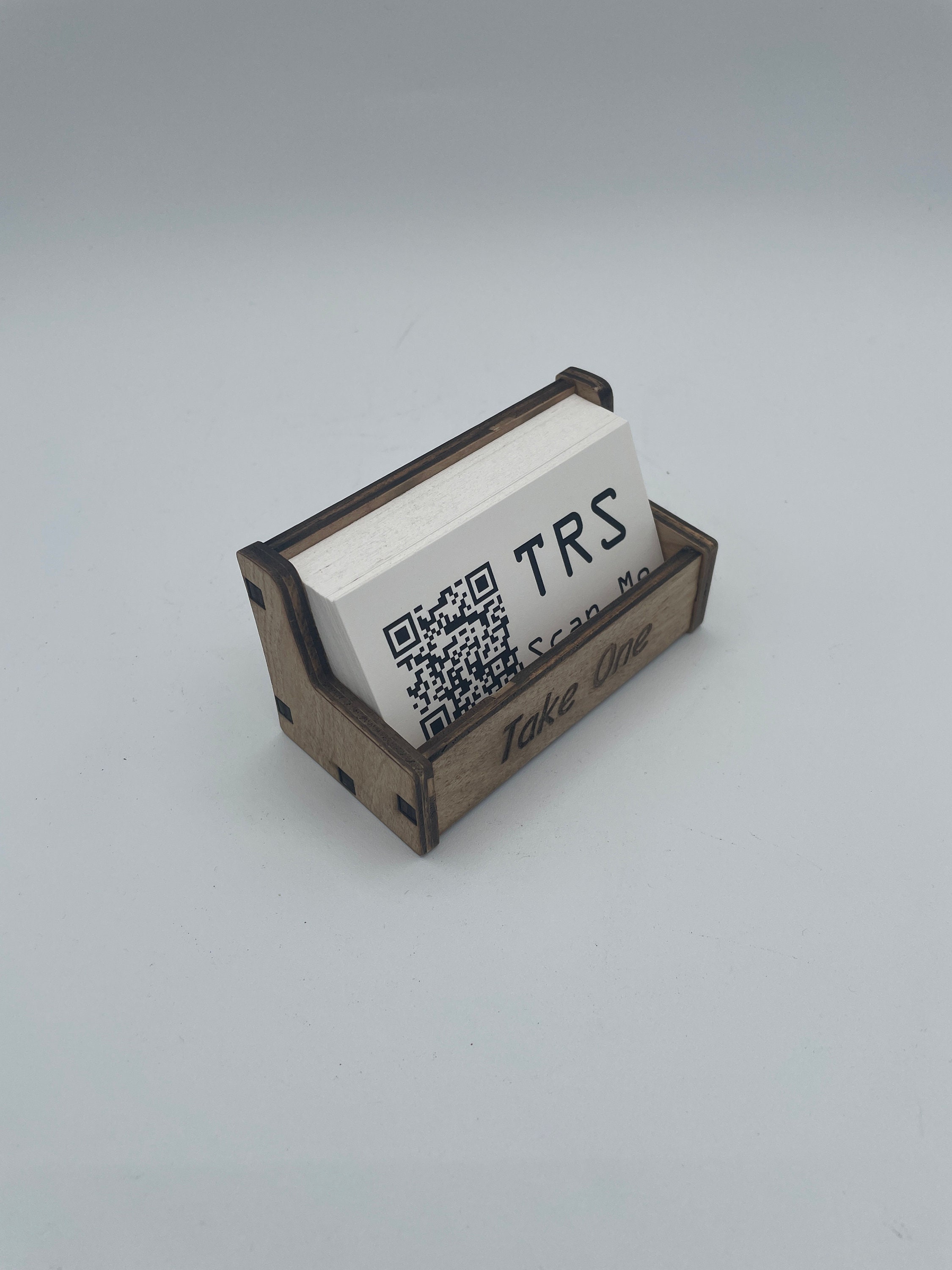 Laser Cut File Business Card Holder, SVG, Ai, DXF, Light Burn - File ...