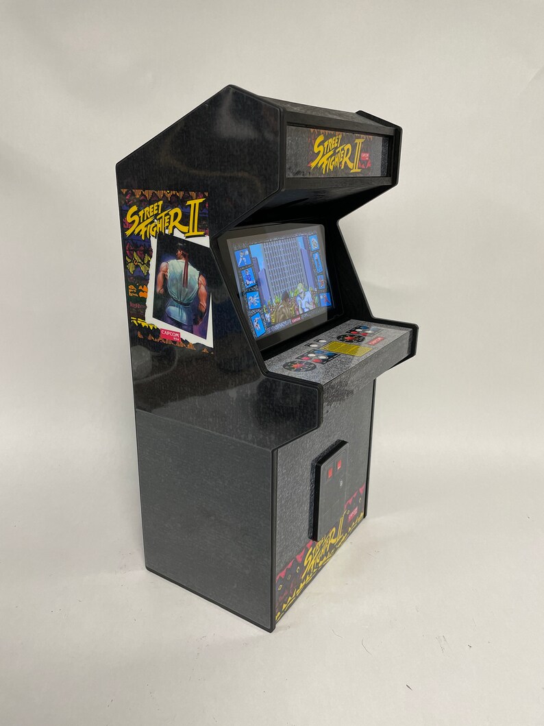 Nintendo Switch Stand Street Fighter 2 Retro Arcade Cabinet With ...