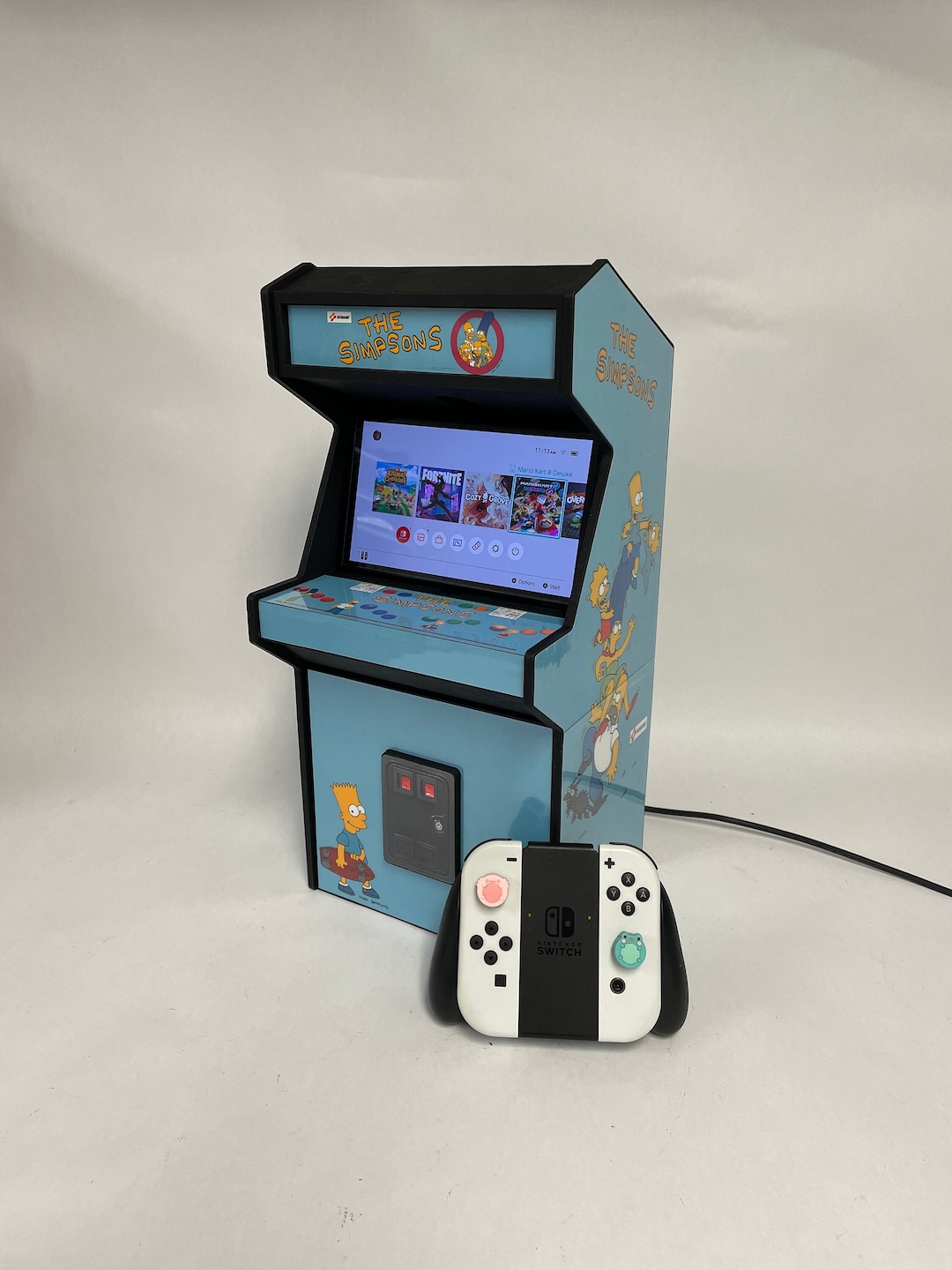 Nintendo Switch Stand Simpson Arcade Cabinet With Storage for Original ...