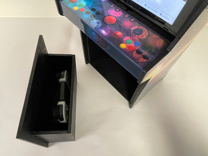 Nintendo Switch Stand Retro Arcade Cabinet With Storage for - Etsy
